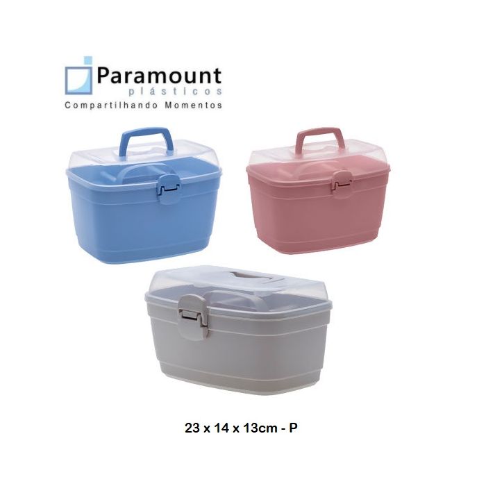 Box Multiuso C/Divisoria 23x14x13cm - P 531 - Armarinho Ivo