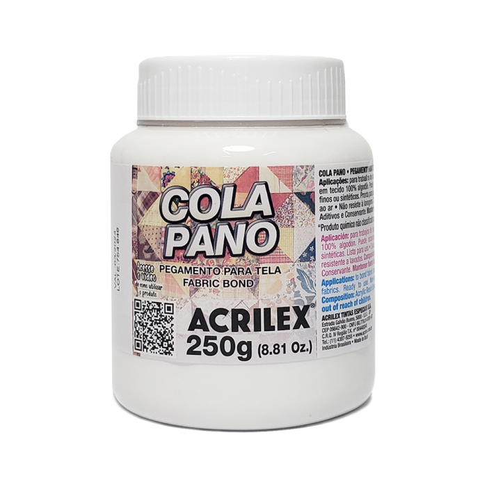 Cola Pano Acrilex 250g - Armarinho Ivo
