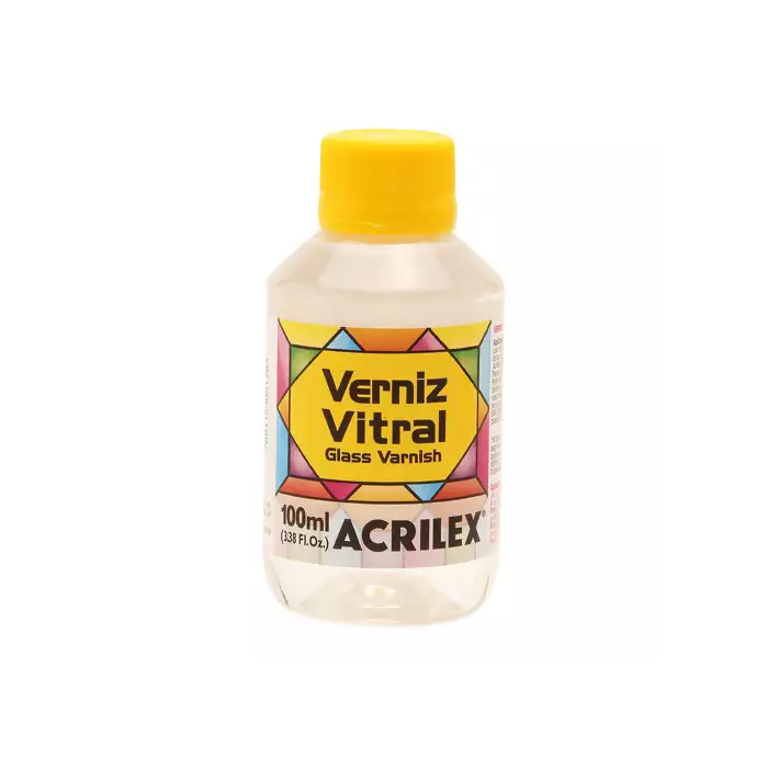 Verniz Acrilex Vitral 100ml - Armarinho Ivo